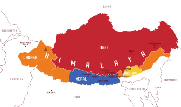 Découvrez les régions de l'Hymalaya - Etapes himalayennes